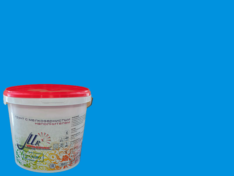 Грунт ВД-АК тонирующий с Мелкозернистым наполнителем Мраморикс™ нано под ДП, Королевский синий, 7кг