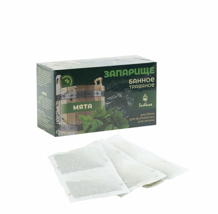 Запарка банная травяная Мята 20х1,5 г