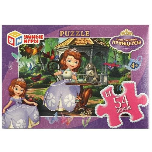 Пазлы 54 деталей. Умные Игры. Приключения принцессы 451469, (ООО "симбат")