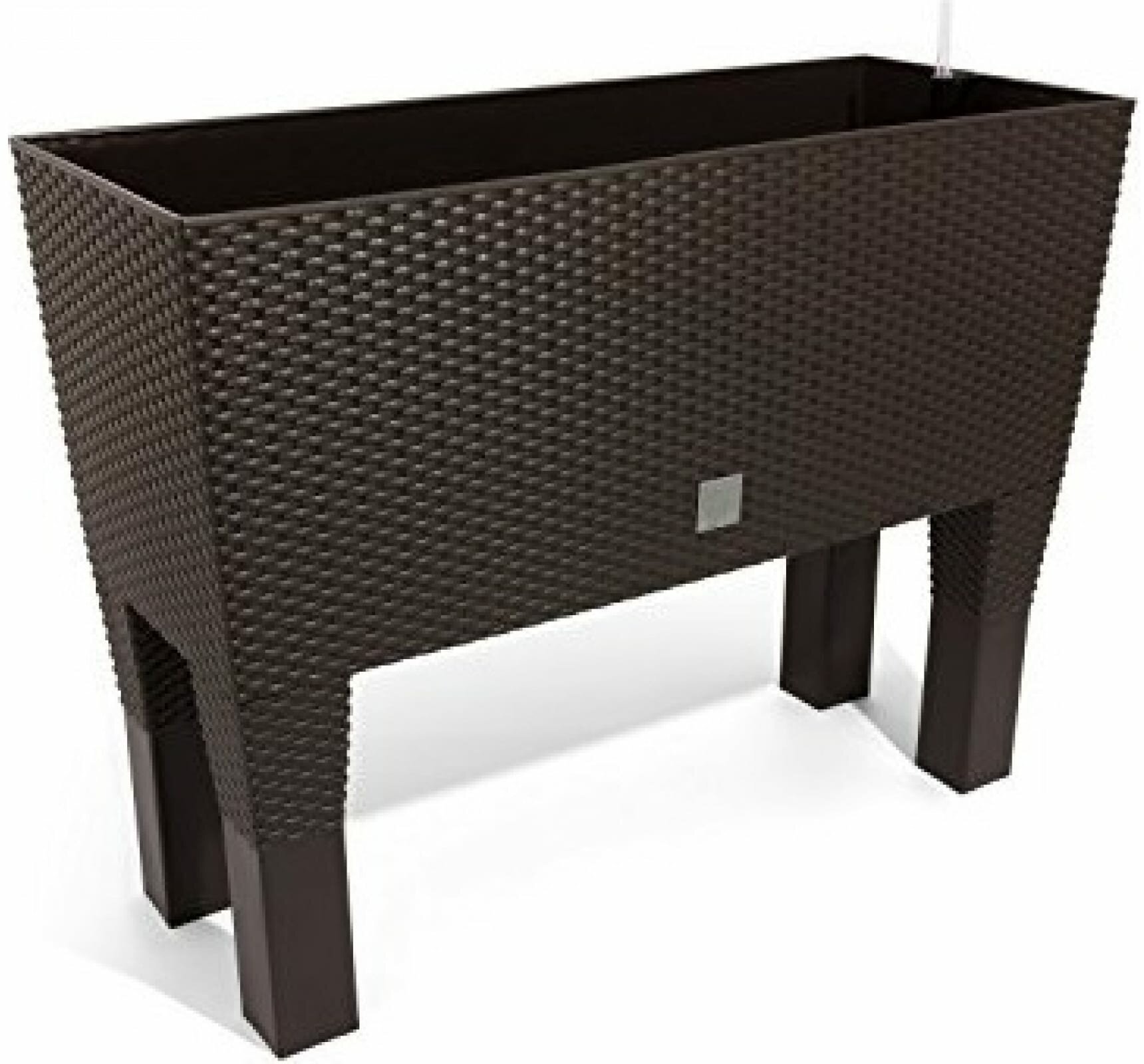 Кашпо для цветов с автополивом RATO CASE HIGH DRTC600H-440U венге 2 предмета 30л