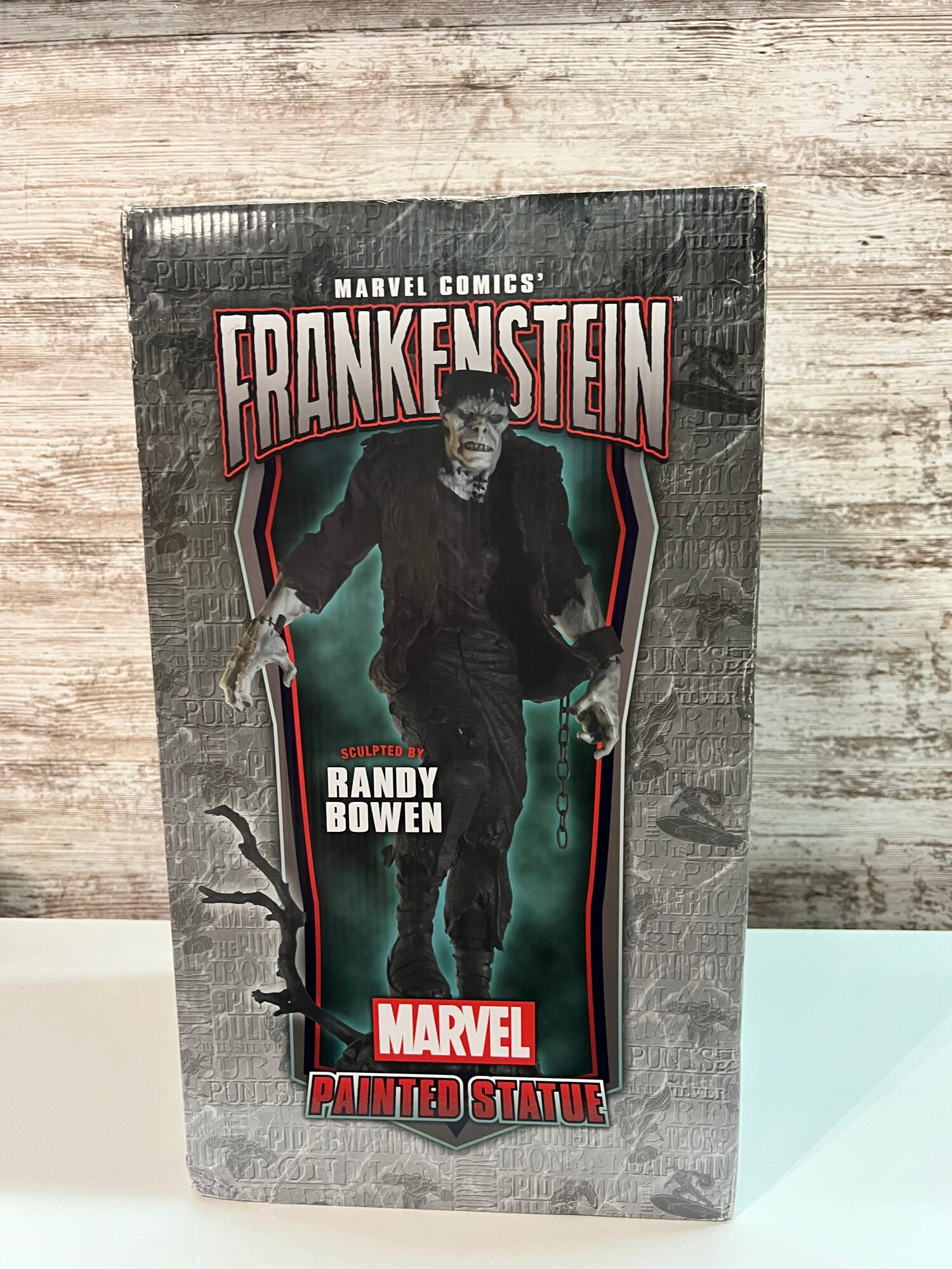 Фигурка Франкенштейн Frankenstein sculpted by Randy Bowen тираж 300 штук