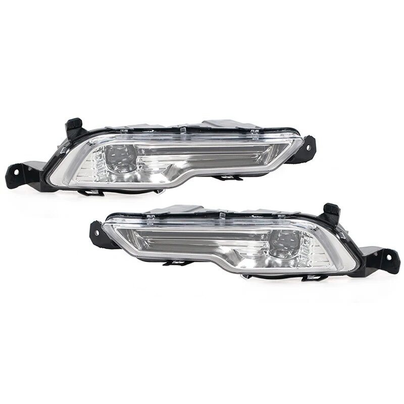 Противотуманные фасветильник для Ford Explorer Sport Fusion Mondeo 2017 2018 2019 Автомобильные светодиодные передние бамперы Противотуманные фары Дневные ходовые огни Left and Right