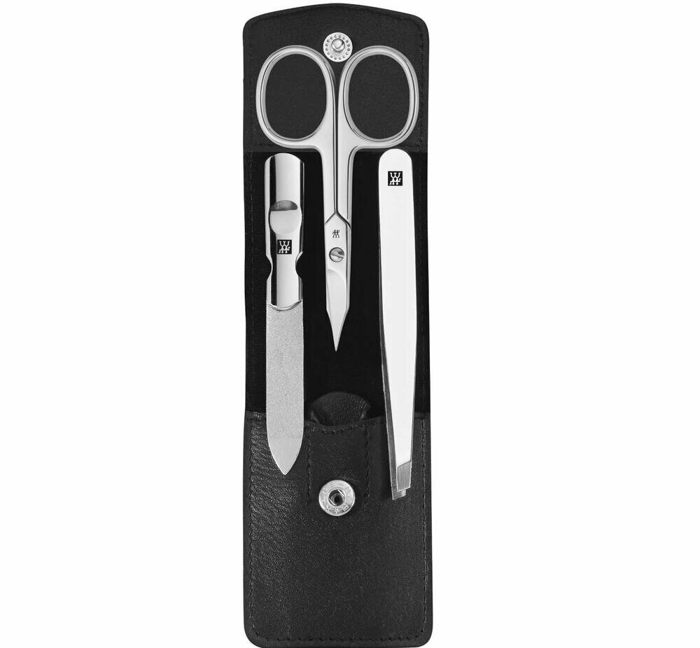 Набор маникюрный Classic Inox, 3 предмета, цвет черный, нержавеющая сталь, Zwilling J.A. Henckels, 97440-004