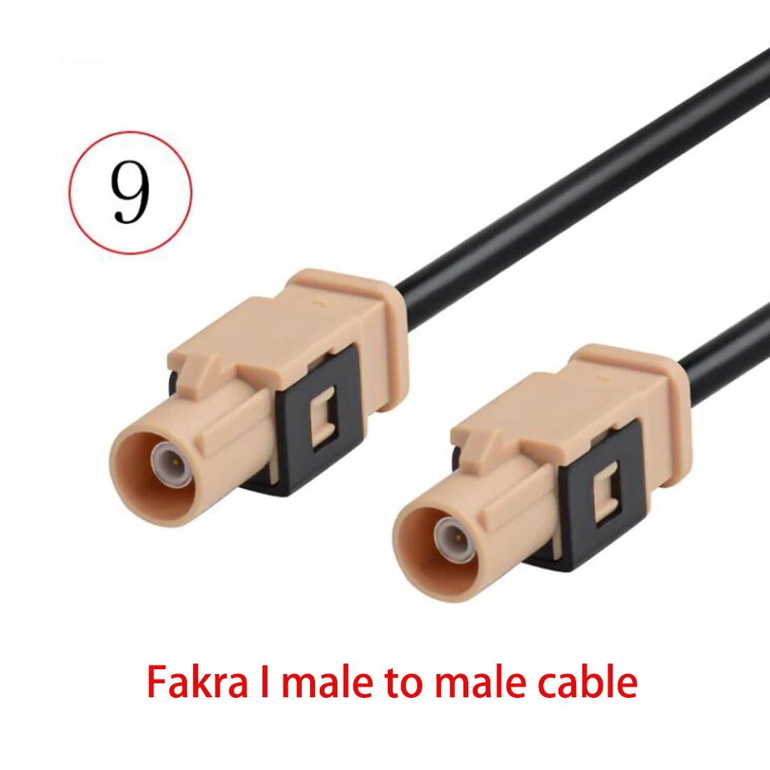 DexMRtiC Fakra кабель адаптер RG174 100CM, Fakra I