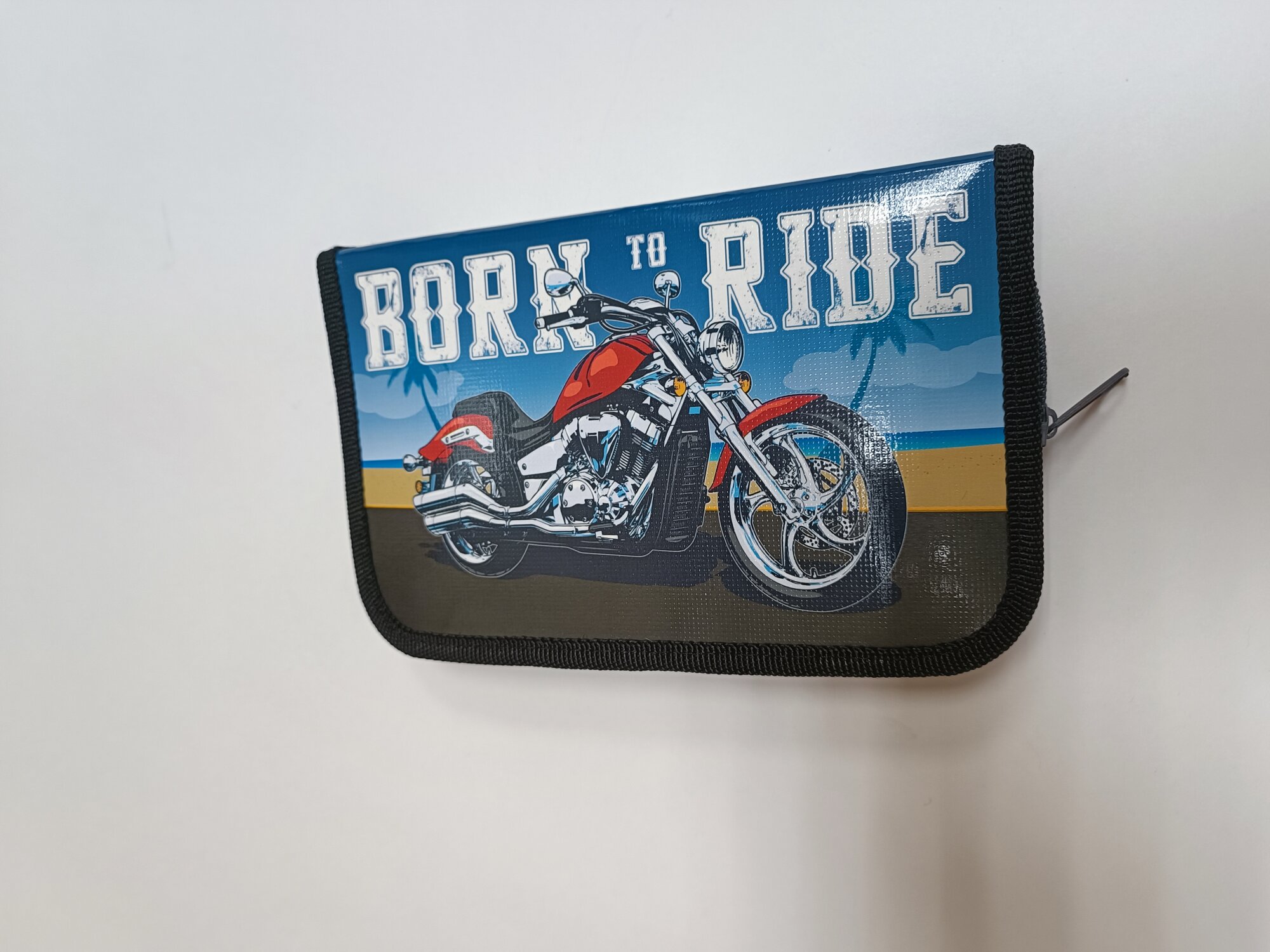 Пенал односекционный большой Пчелка, RETRO MOTO 2024, ПО-04