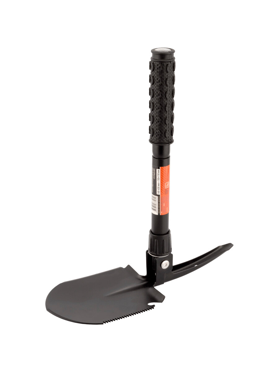 Лопатка тактическая, многофункциональная L-450мм, складная, в чехле АвтоDело