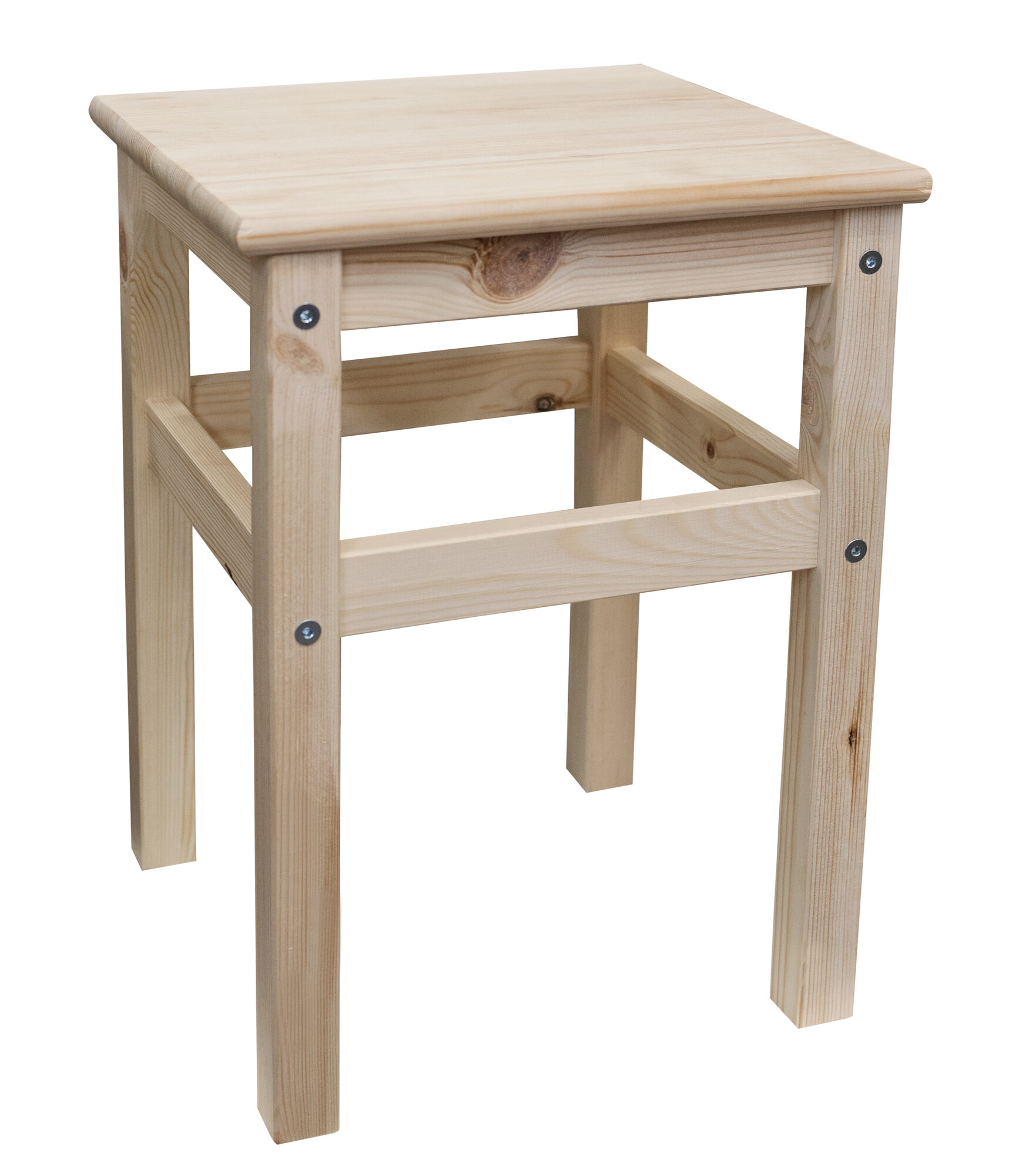 Табурет деревянный согра натуральный 32×32×45 см для кухни дачи и хозяйственных работ