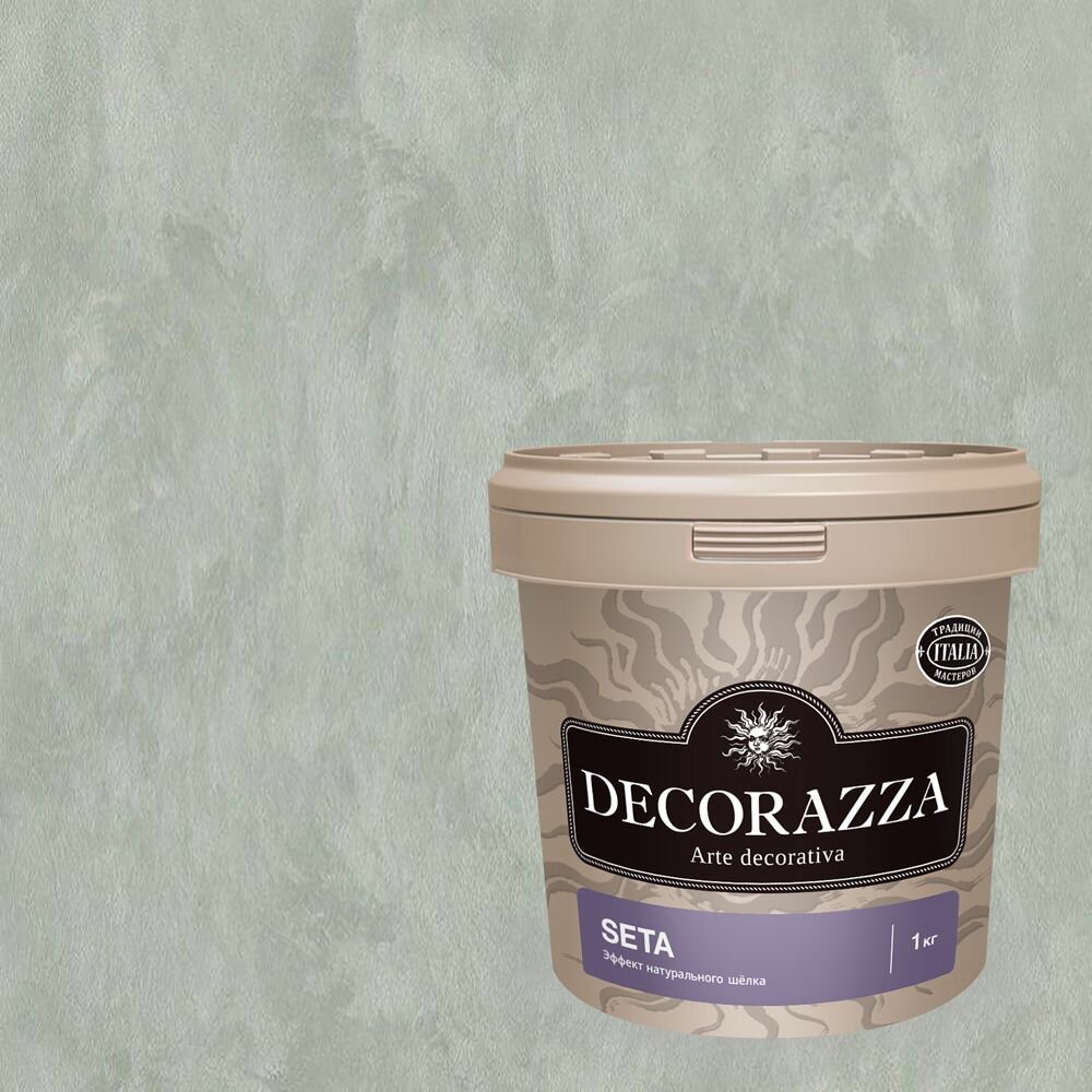 Декоративная штукатурка с эффектом натурального шелка Decorazza Seta (1кг) ST 11-194