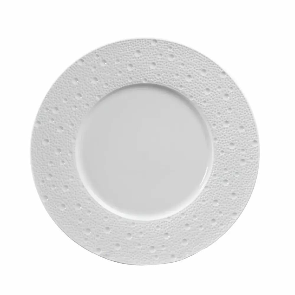 Тарелка десертная Home Chef Meteorite, 20.5 см, белая