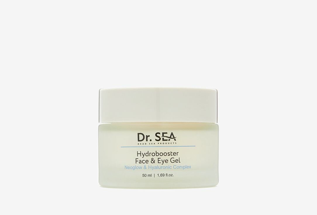Гель гидробустер для лица и глаз DR.SEA NEOGLOW & HYALURONIC COMPLEX 50 мл