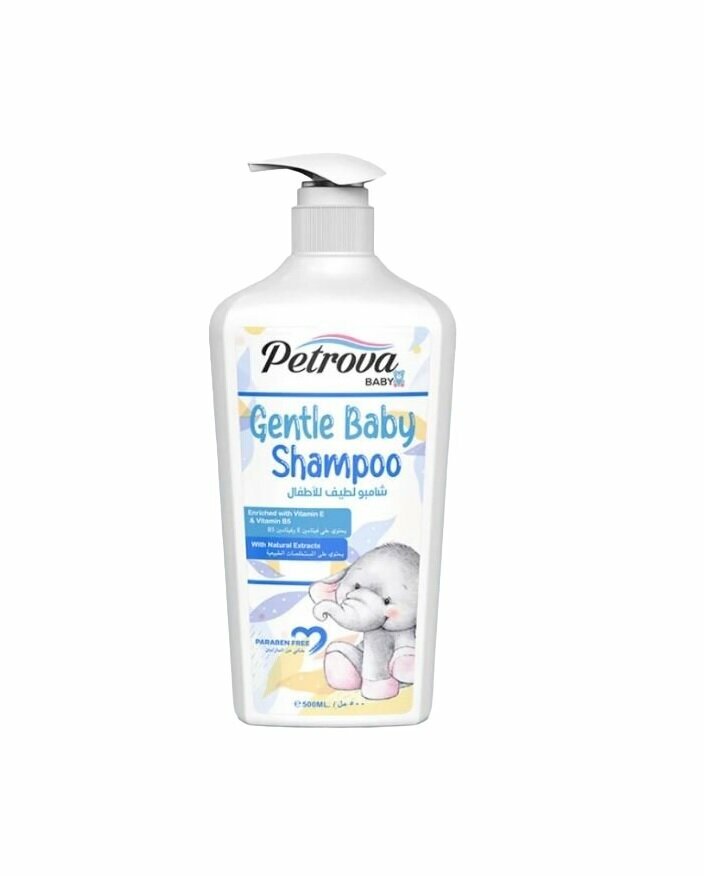 Детский шампунь Petrova BABY с первых дней жизни, мягкая формула, 500 мл