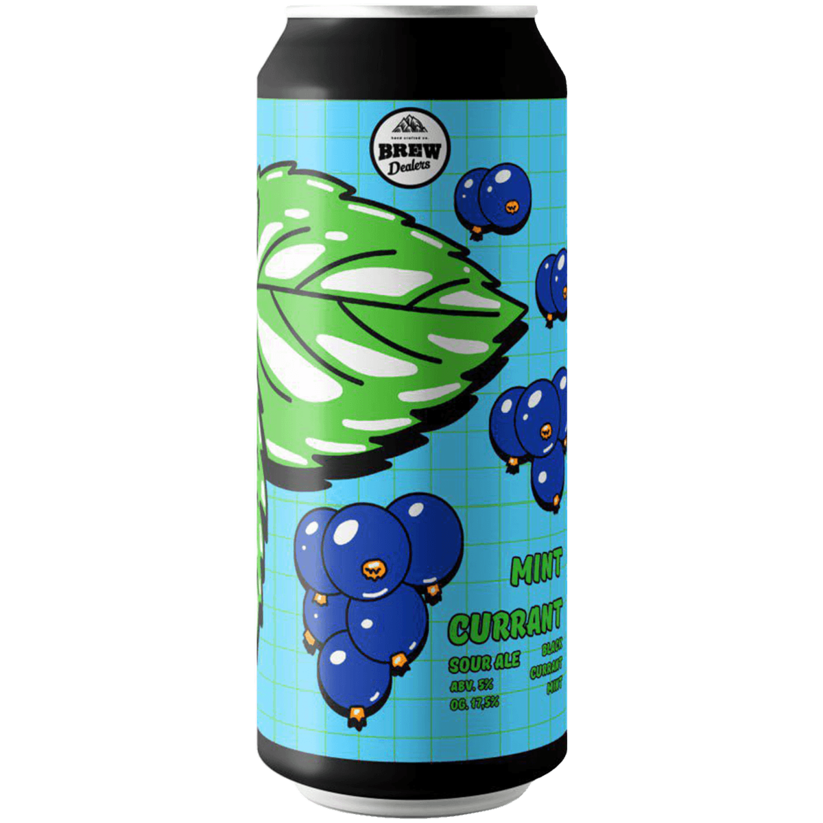 Пивной напиток Brew Dealers Mint Currant Sour Ale 0,45 л ж/б