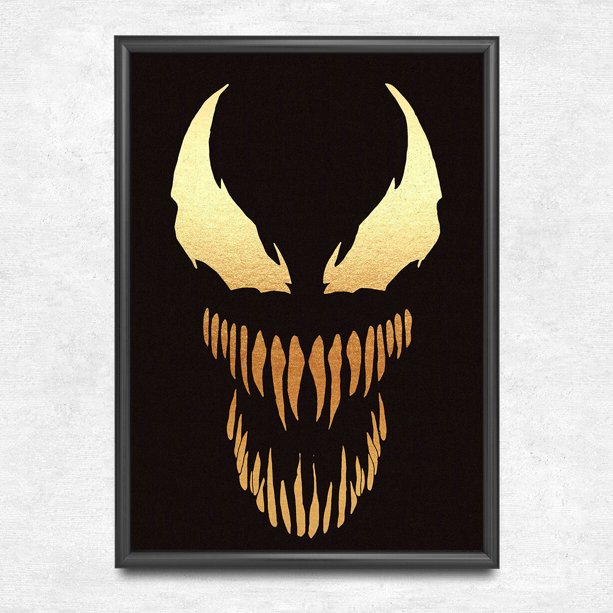 Постер Веном / плакат для интерьера Человек-паук. Марвел, Marvel, комиксы, фильмы, игры