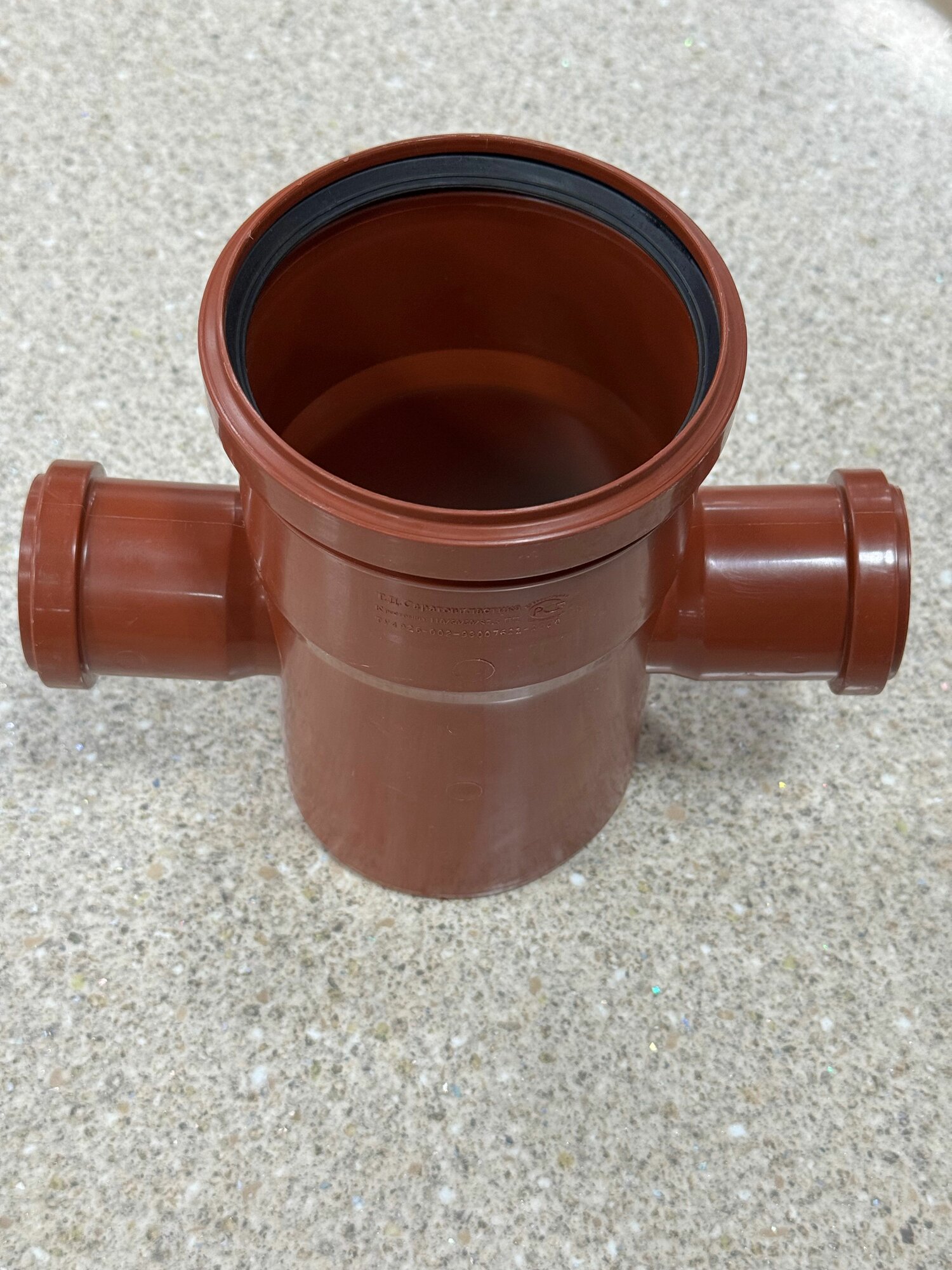 Крестовина 110х50х50х87 гр. для наружной канализации