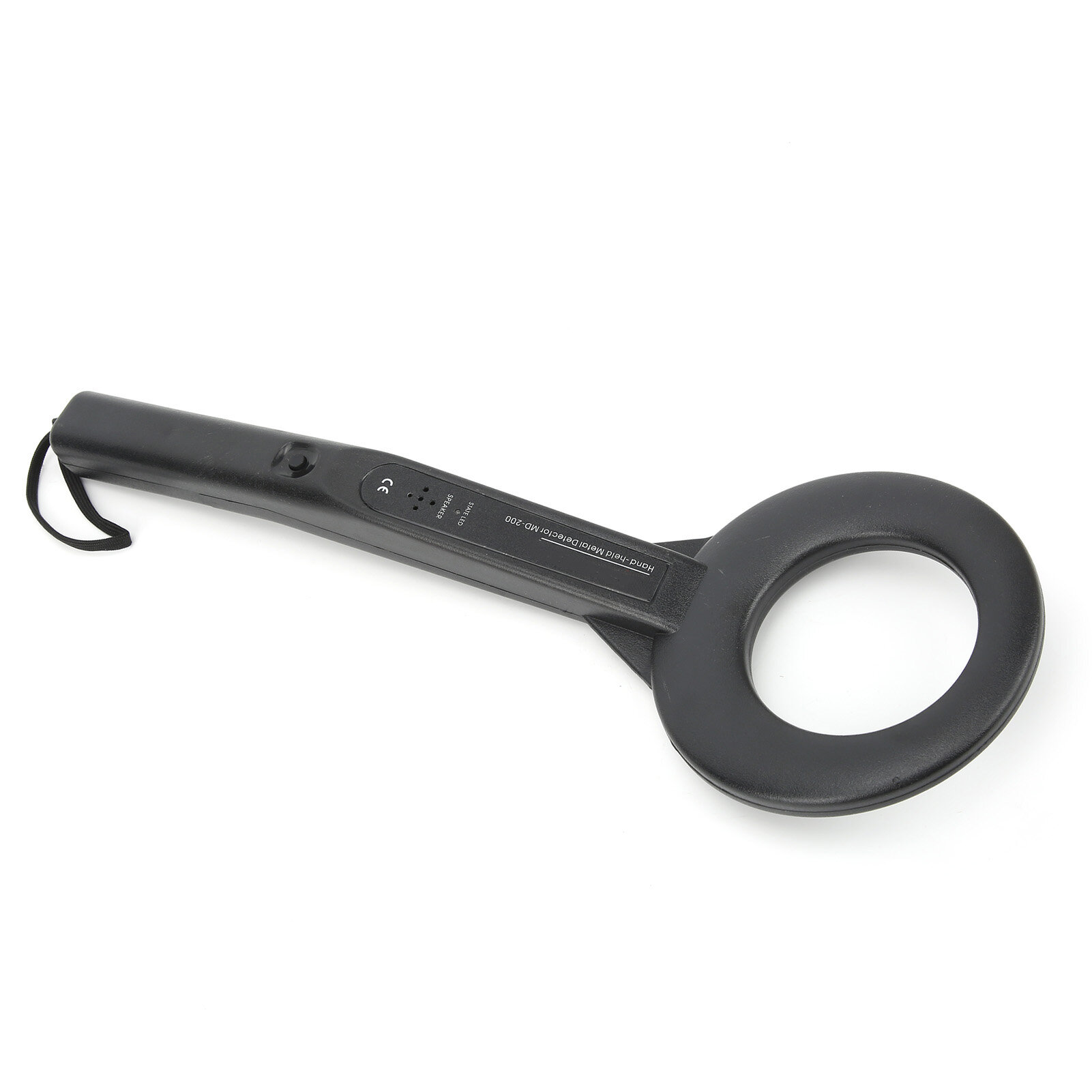 MD200 Ручной металлоискатель 360° Портативный небольшой детектор металла для проверки безопасности