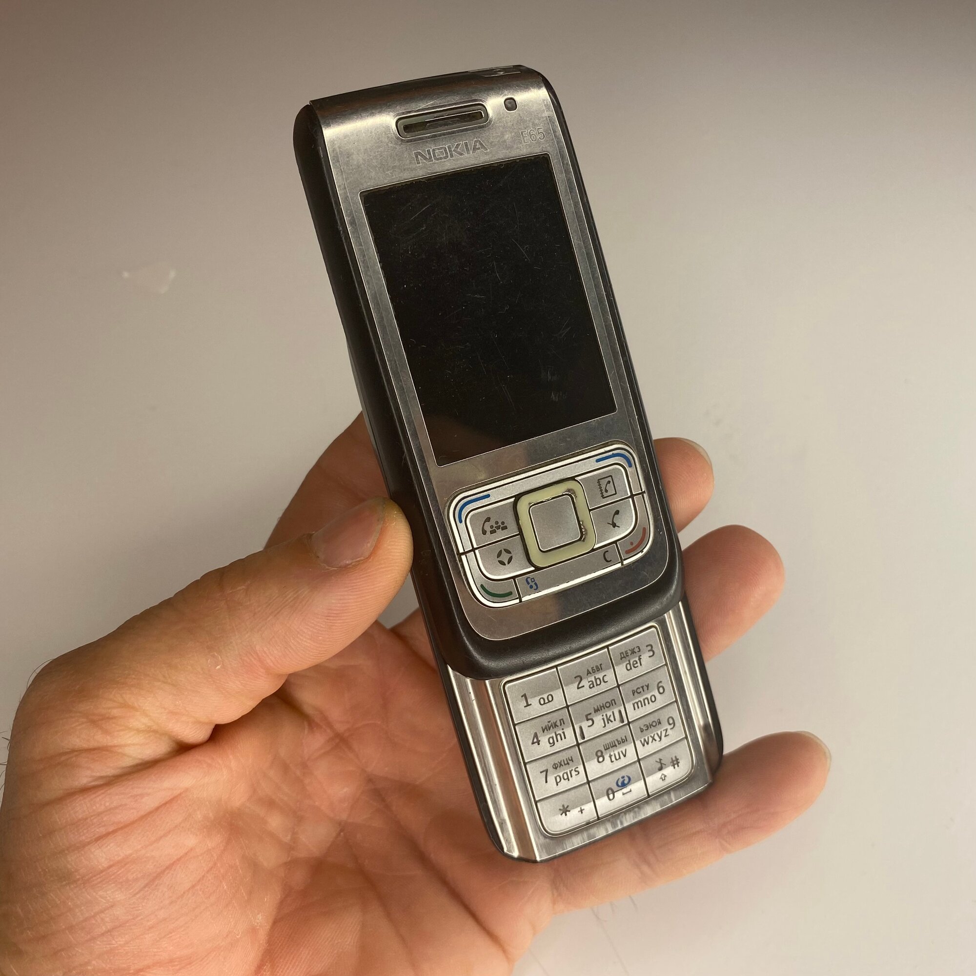 Nokia e65 Оригинальный Б/У Retro Mania дарит ностальгию, Ретро телефон