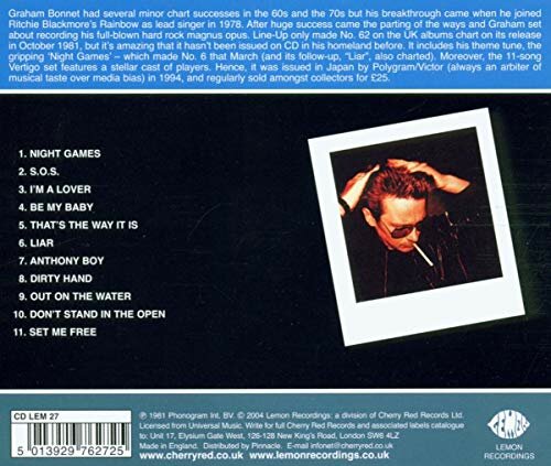 Диск Graham Bonnet - Line-Up (1 CD) — фото 1