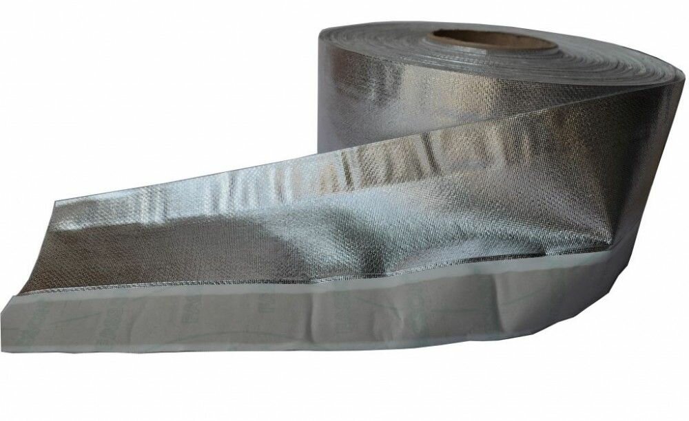 Мфтс гидро- пароизоляционная лента 100мм х 24м самоклеющаяся