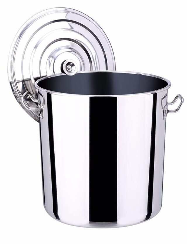 Набор кастрюль Кастрюля, Нержавеющая сталь, Металл, 12 л