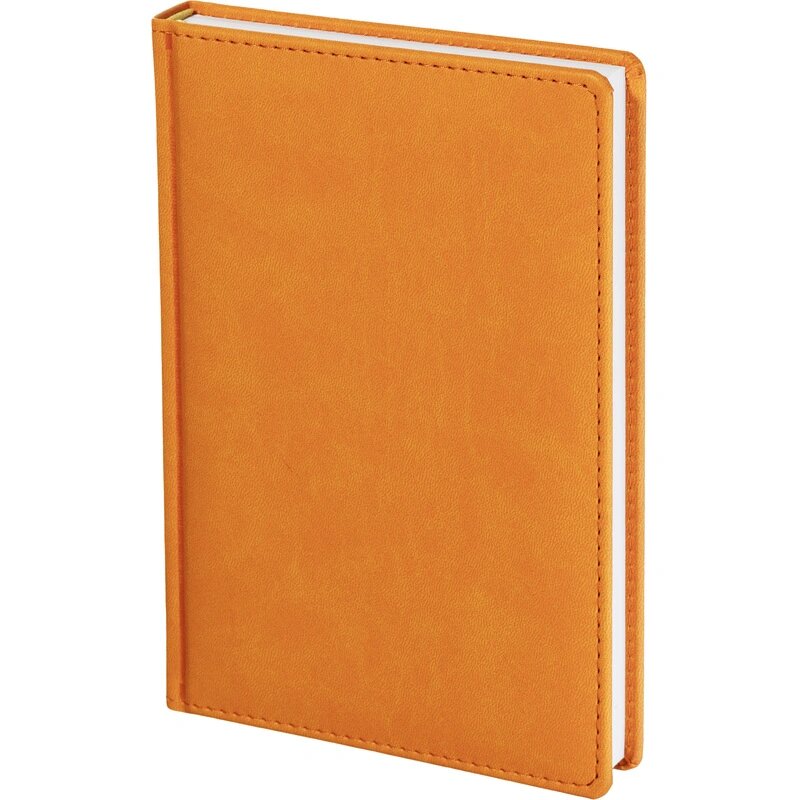 Ежедневник недатированный оранжевый, А5,143х210мм,176л, ATTACHE Сиам