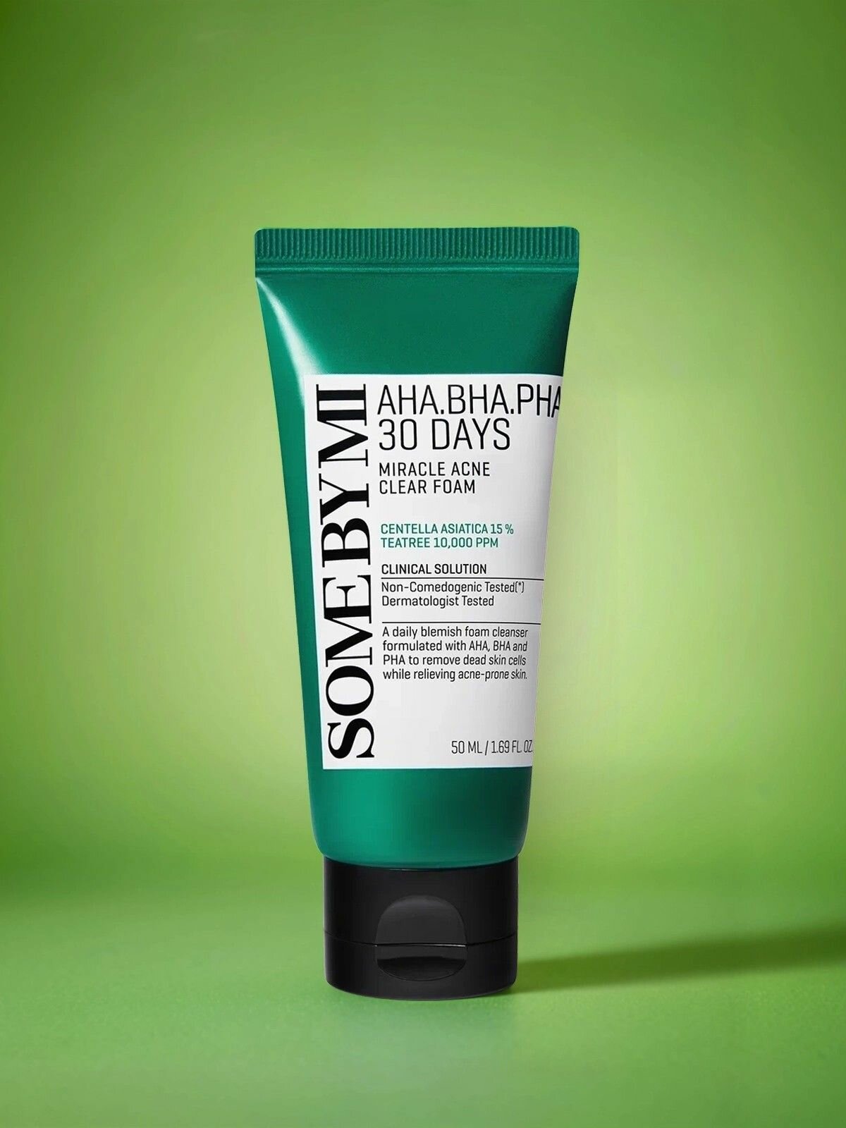 SOME BY MI Пенка для умывания с кислотами для проблемной кожи AHA BHA PHA 30 Days Miracle Acne Clear Foam 50 мл