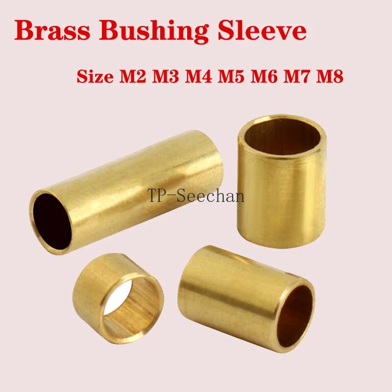 Латунные втулки M2 M3 M4 M5 M6 M7 M8 5x6x13mm 10pcs