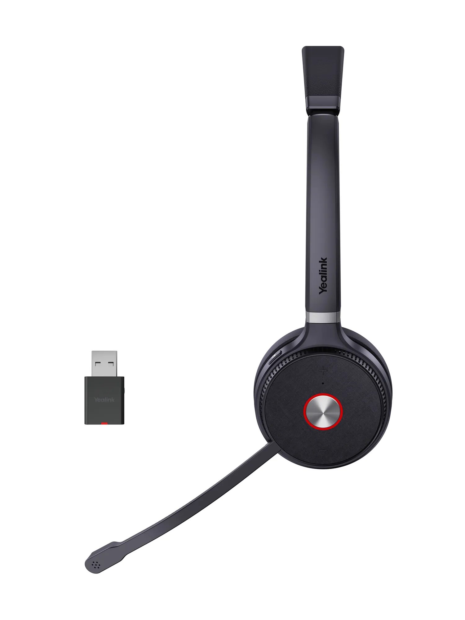 Гарнитура беспроводная Yealink WH62 Dual Portable UC HD звук, шумоподав, USB-адаптер