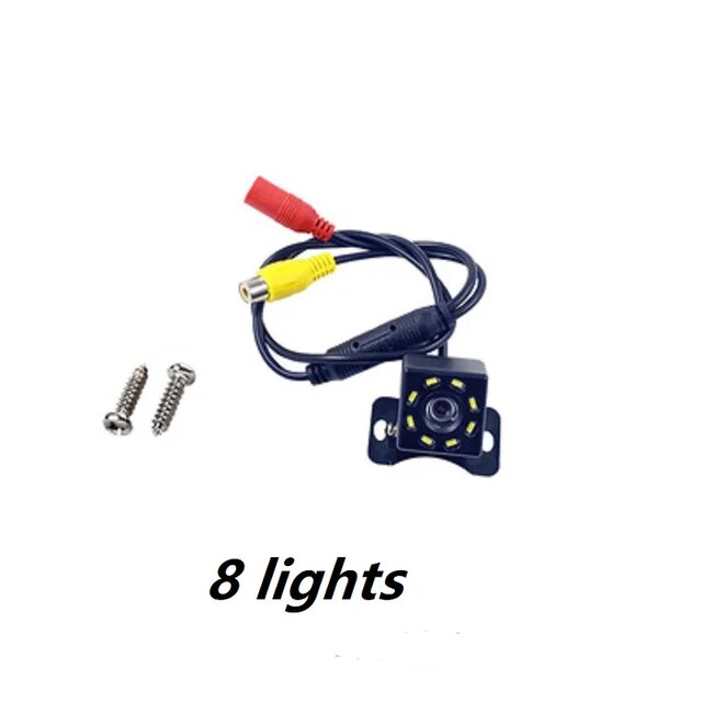 Автомобильная камера заднего вида с ночным видением, камера для парковки задним ходом, водонепроницаемость IP68, CCD LED, монитор заднего вида, HD-изображение 170 градусов.