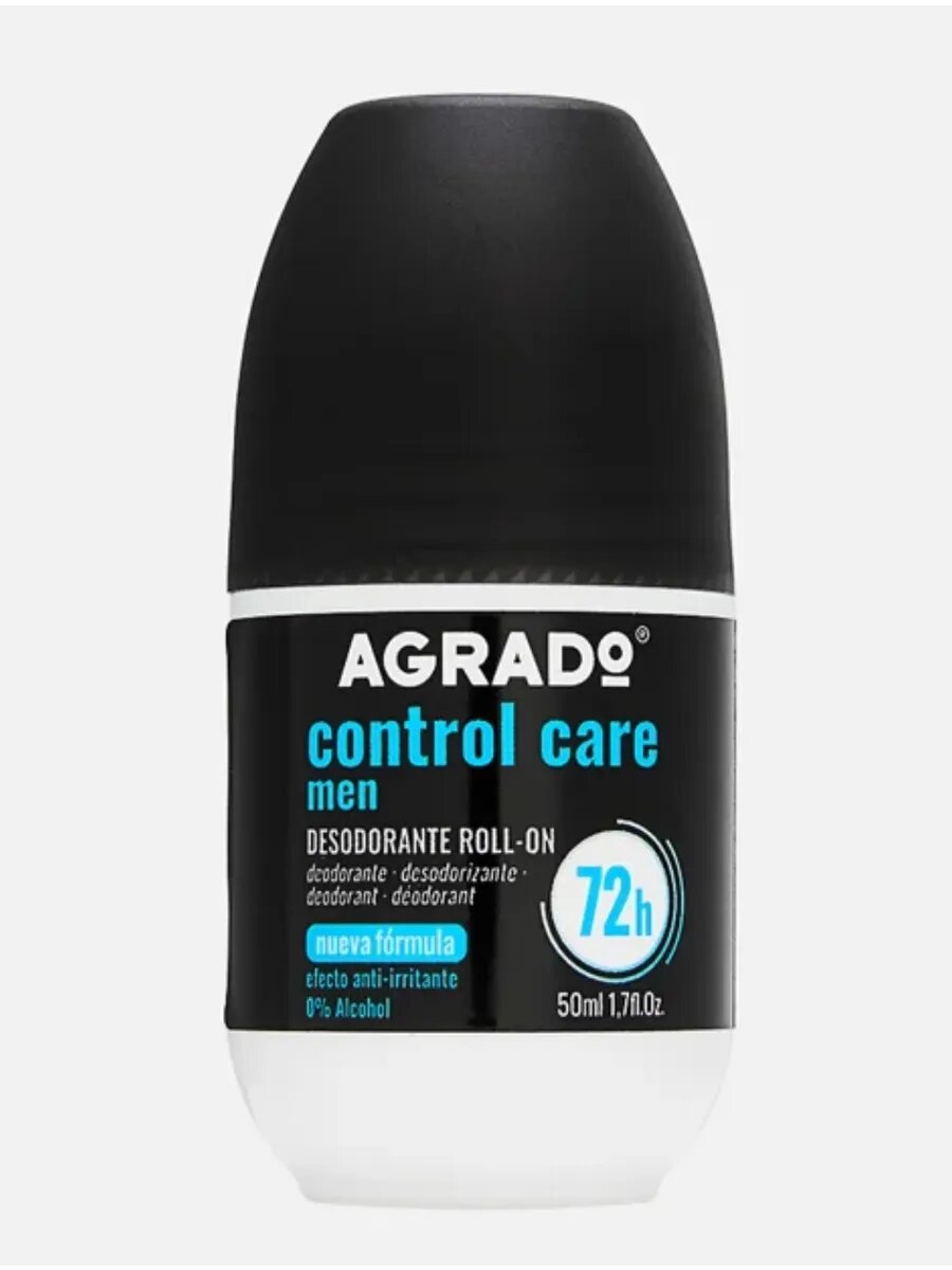 Дезодорант-антиперспирант шариковый AGRADO control care мen