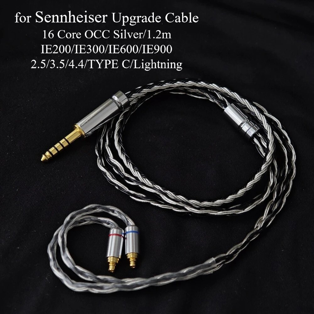 Кабель Sennheiser IE200/IE300/IE600/IE900, 4.4mm balance