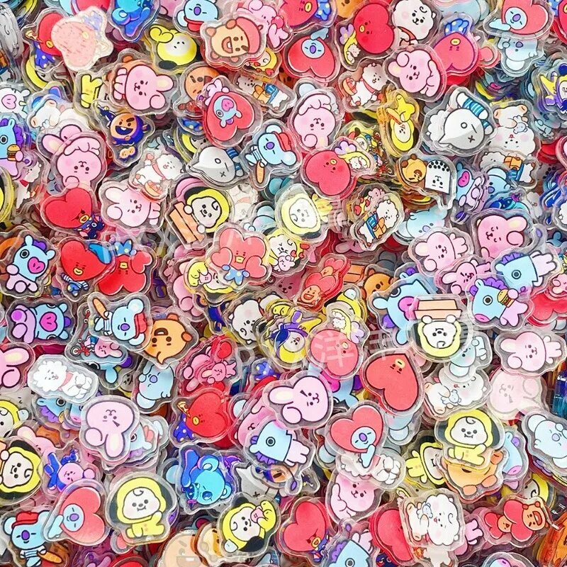 BT21 Музыкальные фигурки-качалки из акрила Random 40pcs