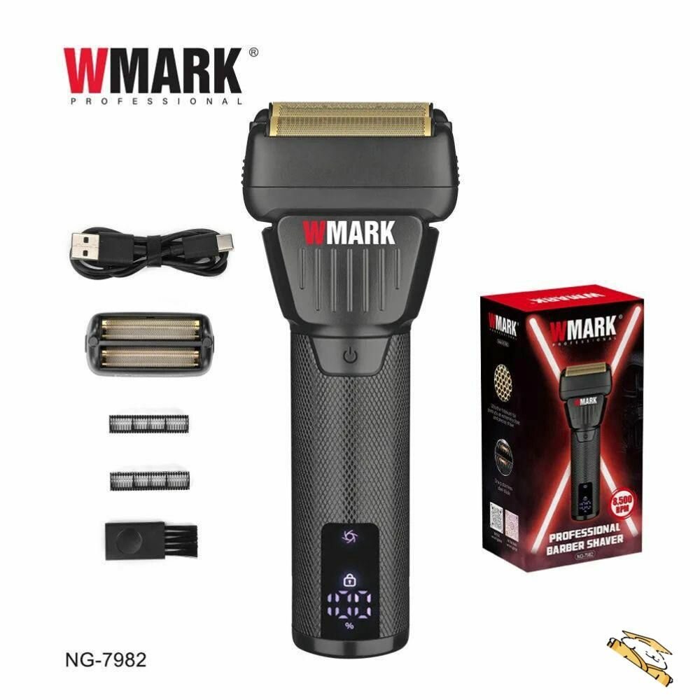 WMARK NG-7982 9000RPM обрезь для стрижки волос с двумя лезвиями