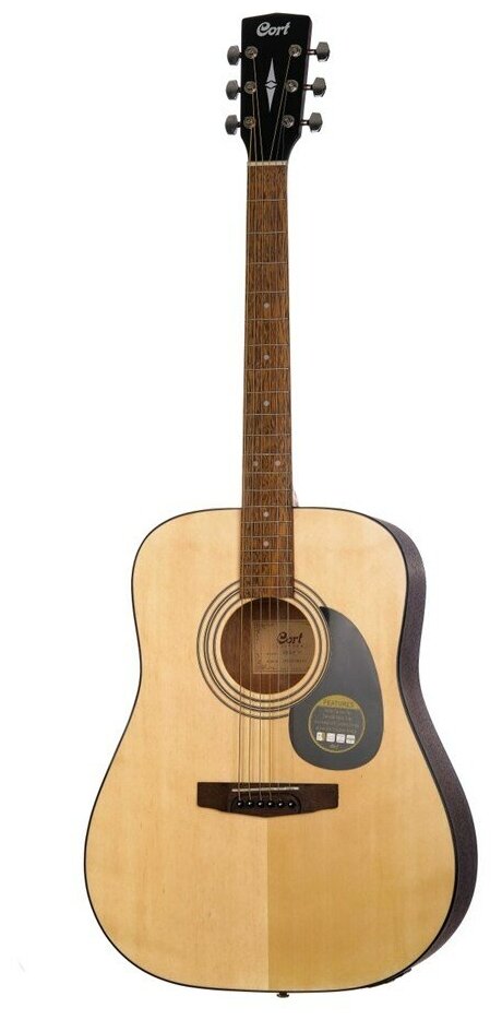 Cort AD810E-OP Standard Series Электроакустическая гитара, цвет натуральный
