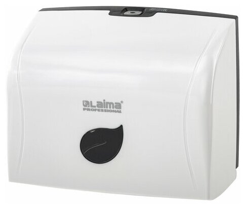 Диспенсер для полотенец LAIMA PROFESSIONAL ECO (Система H3)V-сложениябелыйABS-пластик606548