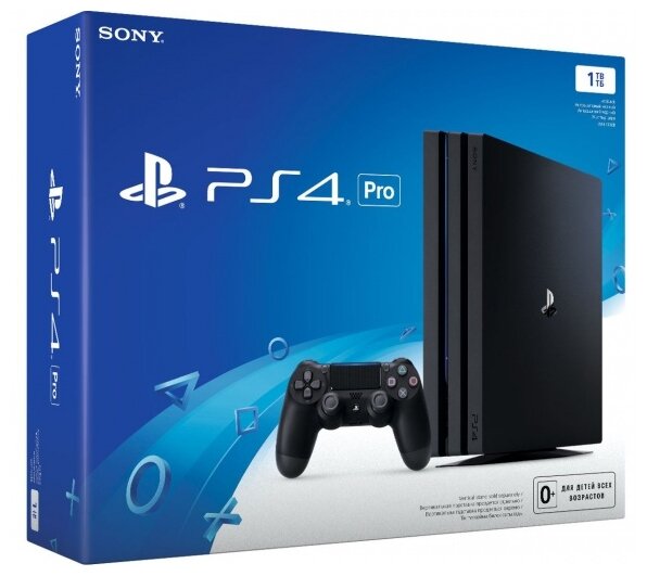 Характеристики модели Игровая приставка Sony PlayStation 4 Pro 1 ТБ на ...