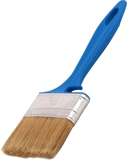 КЛ25*10 Кисть плоская лакировочная из искусственной щетины, 25 мм арт. КЛ25*10