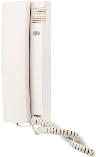 Трубка домофона Rexant RX-348 с индикатором и регулятором громкости, белая