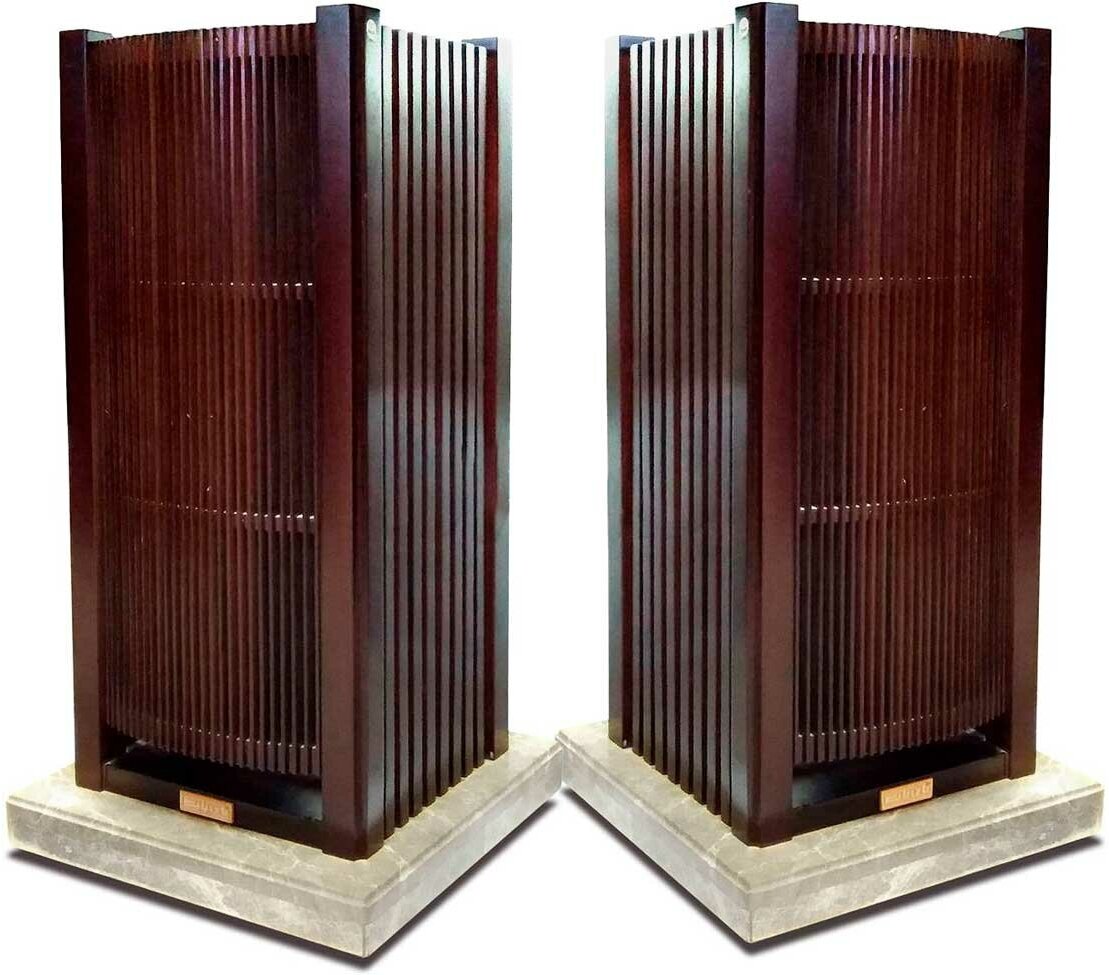 Стойки под акустику Guizu PWM-30 Rosewood White