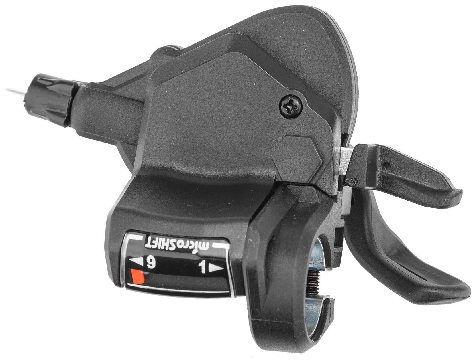 Шифтер/манетка правый Microshift TS39-9R 9-ти скор. с тросом 2050 мм