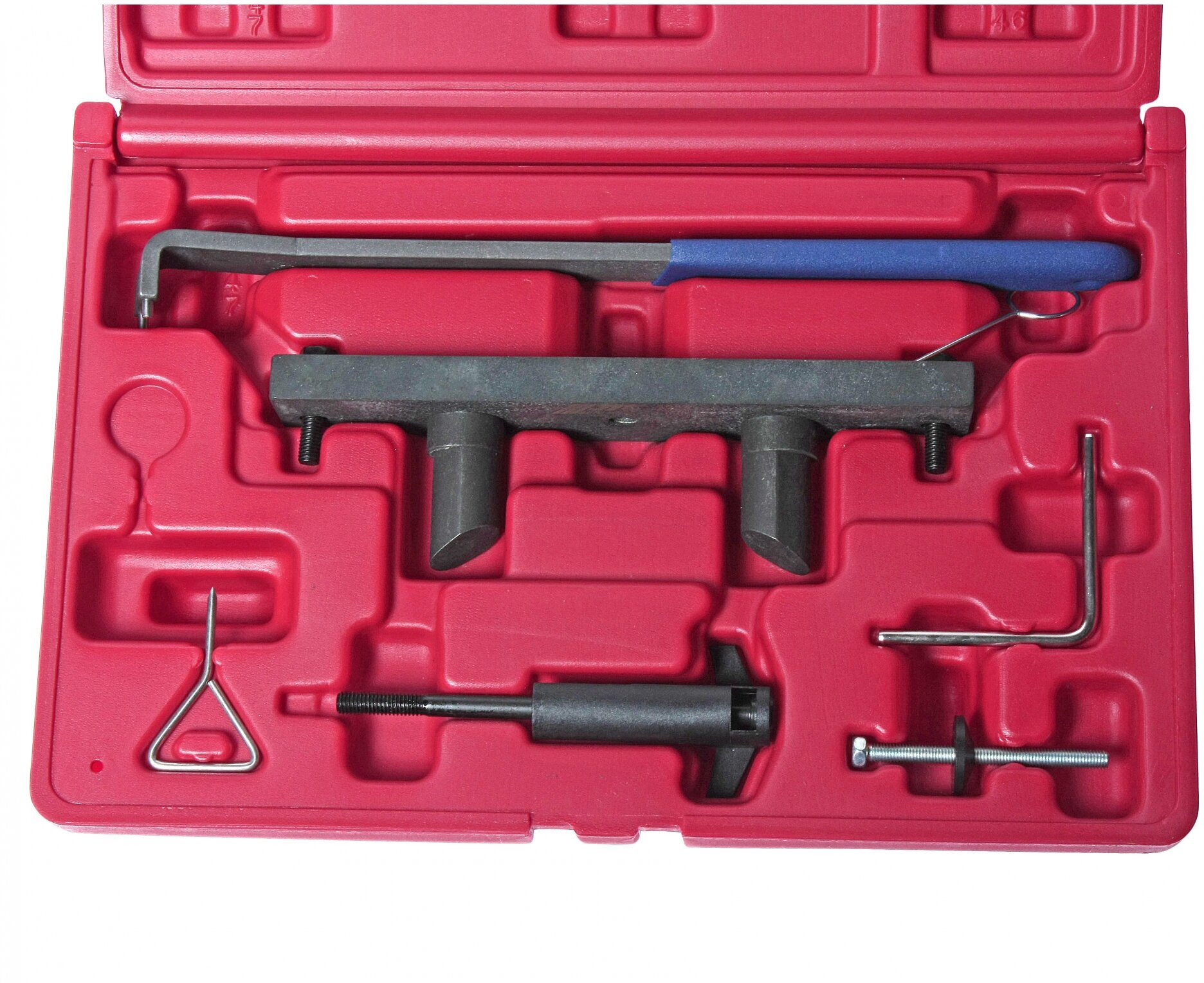 Набор фиксаторов распредвала с приспособлением для натяжения ремня ГРМ (VW AUDI 2.0 FSI), JTC JTC-4847 (1 шт.)