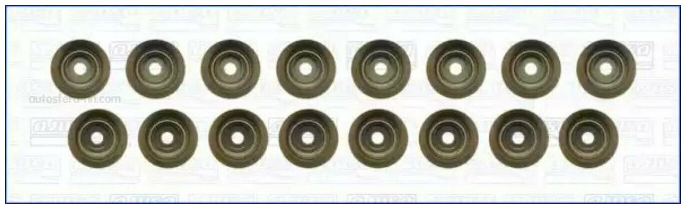 AJUSA 57043100 Колпачки маслосъемные ГРМ (к-т)