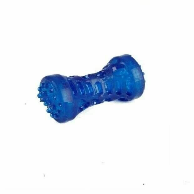 HOMEPET Игрушка для собак, гантель малая с пищалкой