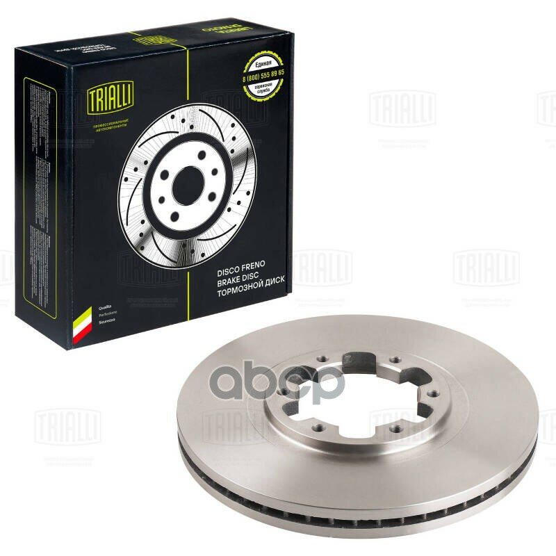 Диск торм. для а/м Nissan Pathfinder (97-)/Pick Up (98-) перед. d=300 (DF 140122) Trialli арт. df-140122