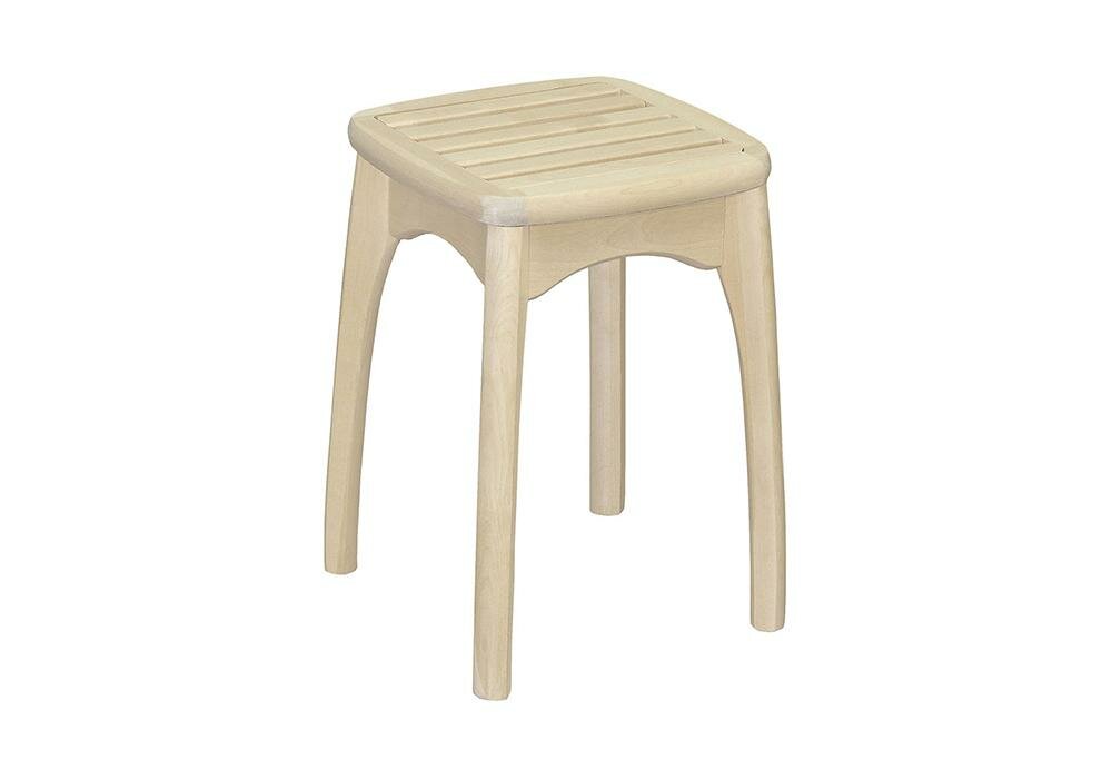 Табурет Нонтон с фигурной ножкой и сиденьем-решеткой 33x33x47 см