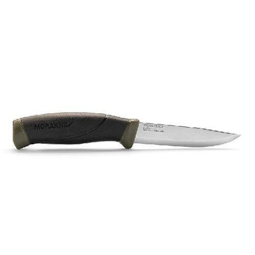 Нож туристический Morakniv Companion MG (S), нержавеющая сталь, цвет хаки, 11827