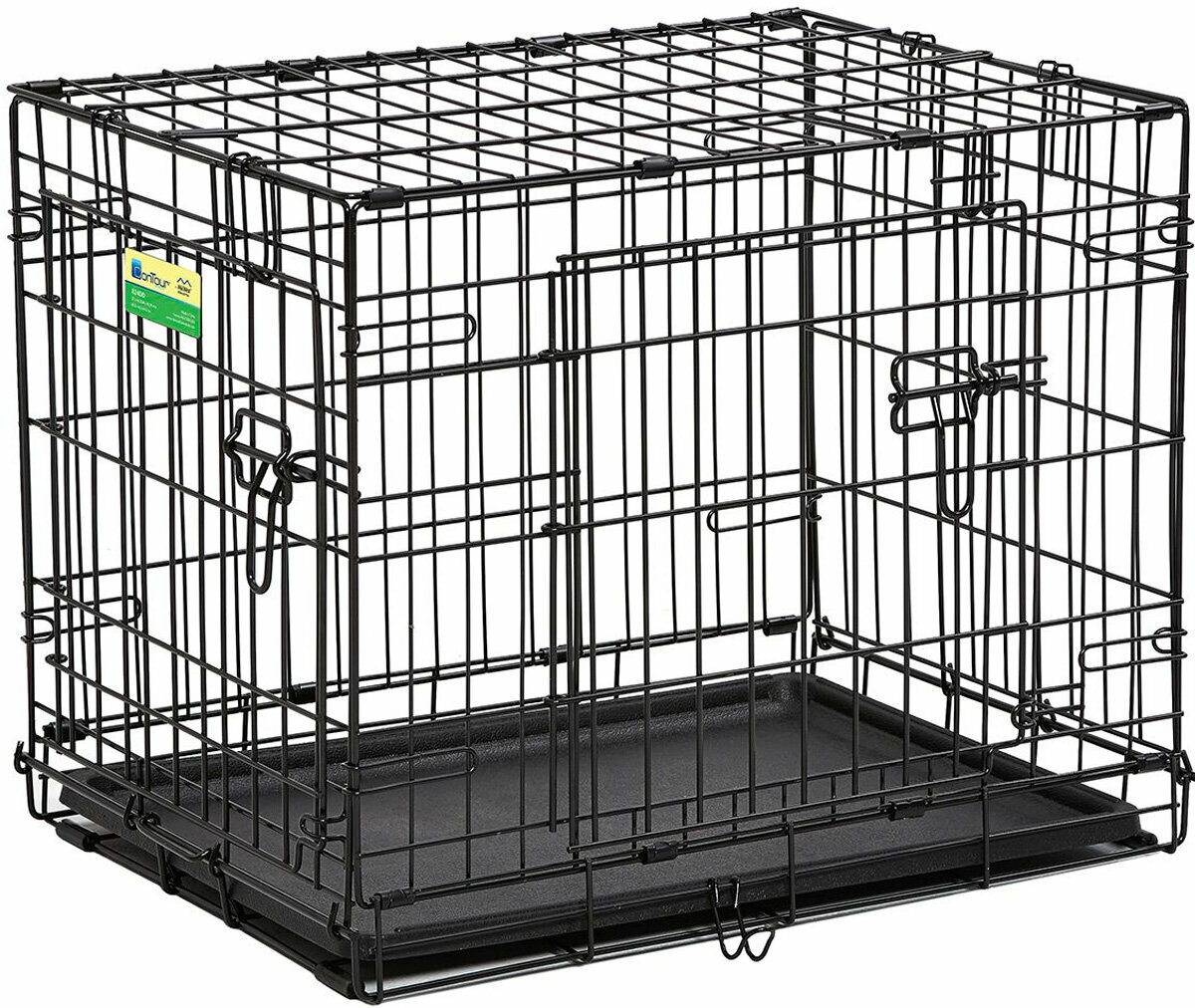 Клетка MIDWEST CONTOUR 2-х дверная черная 63 х 46 х 49 см (1 шт)