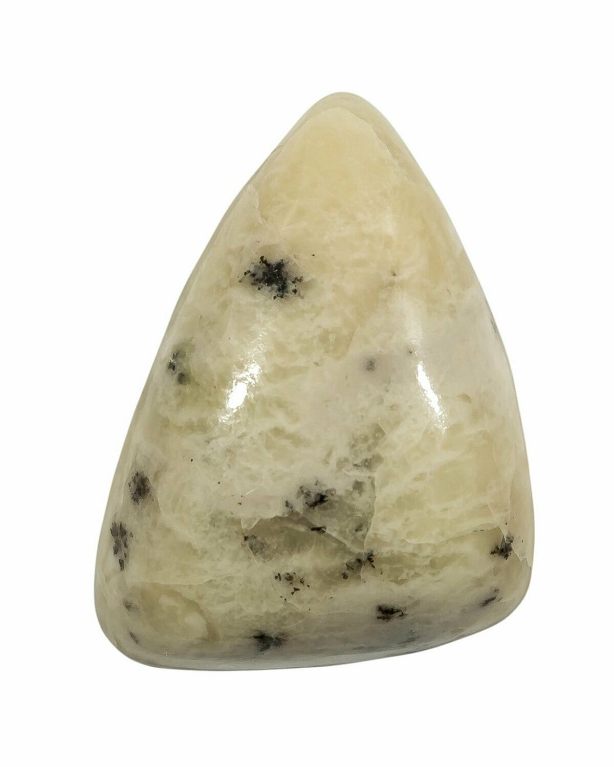 Кабошон из дендритового опала размером 26х19х9 мм.