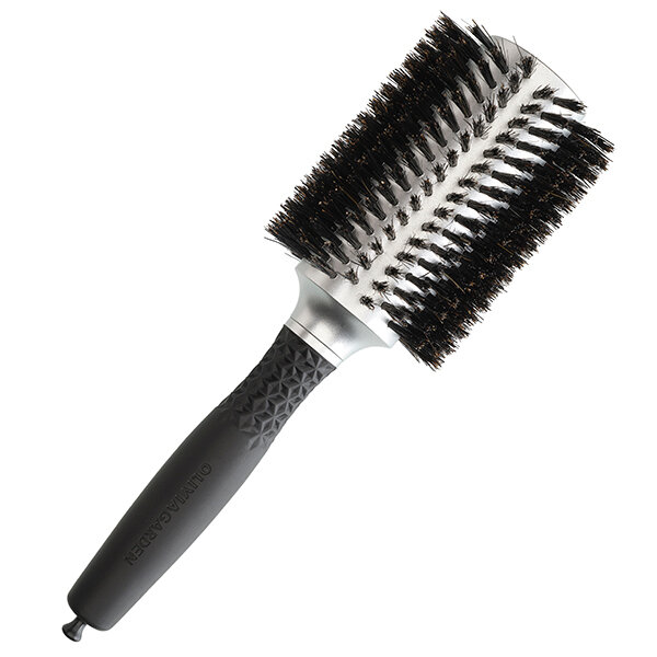 Брашинг для укладки волос нат щетина Брашинг Essential Blowout Soft Boar Bristles Silver 40 мм