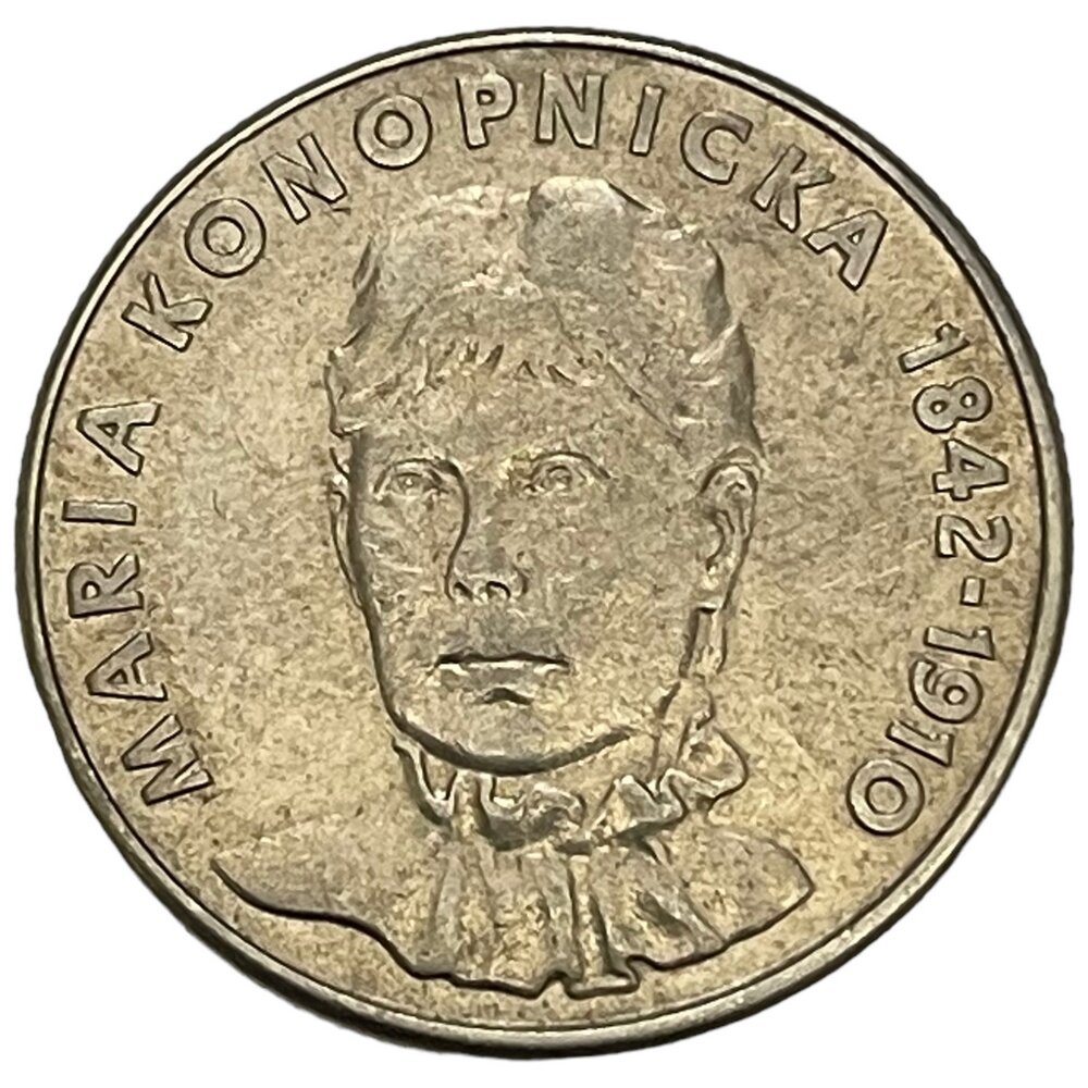 Польша 20 злотых 1978 г. (Мария Конопницкая)