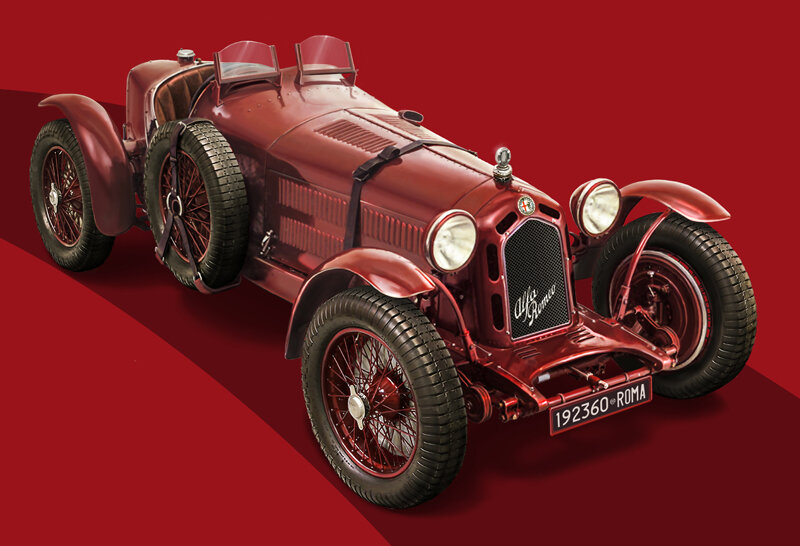 4708ИТ Автомобиль ALFA ROMEO 8C 2300